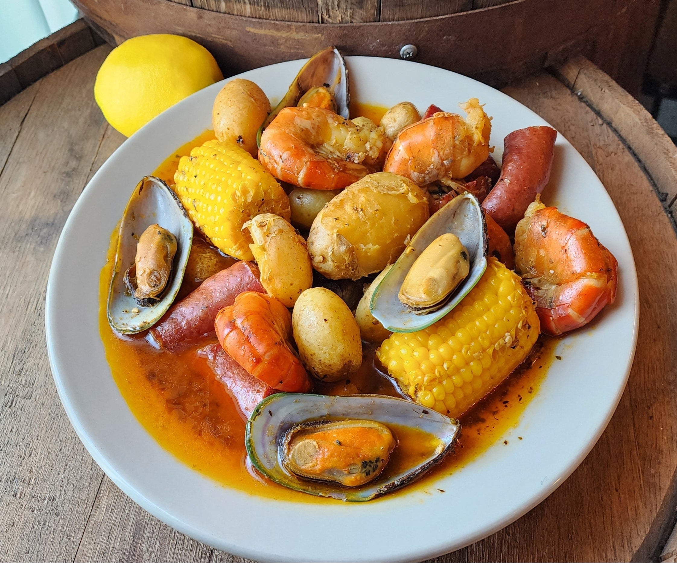 SEAFOOD BAKE KIT - PRAWNS & MUSSELS – Deep Blue Seafood Fargo